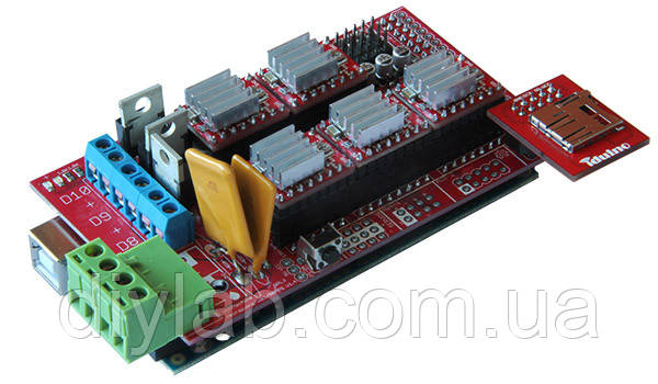 RAMPS 1.4 під Arduino Mega 2560 для 3D принтера RepRap від інтернет ...