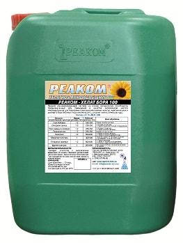 Купить Добриво РЕАКОМ-ХЕЛАТ БОРУ 20л, цена 1750 ₴ — Prom.ua (ID#689193052)