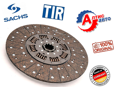 Диск сцепления MAN F90, 2000, TGA (VALEO) 807734, цена: 15040 ₴, купить ...