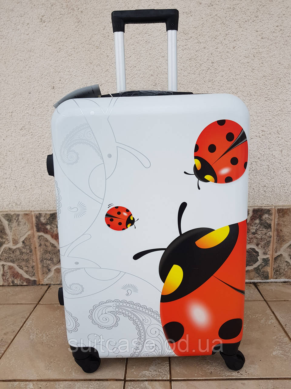 ЧЕМОДАН BAGIA ПОЛИКАРБОНАТ СРЕДНИЙ ДОРОЖНЫЙ НА 4-Х КОЛЕСАХ 642 M Одесса ...