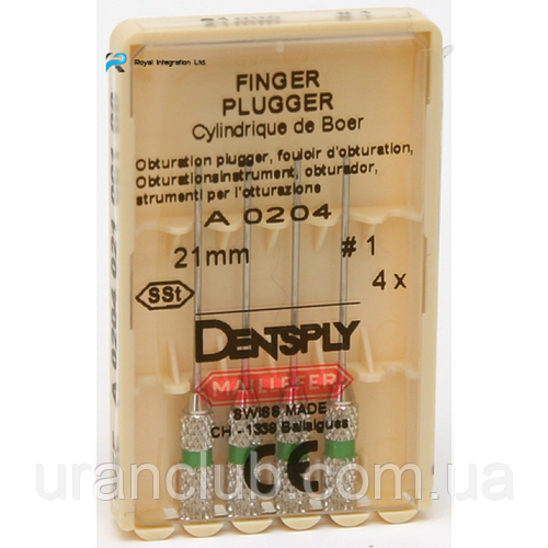 Купить Finger Plugger, Dentsply Maillefer (Фингер Плаггер, Малифер) 6шт ...