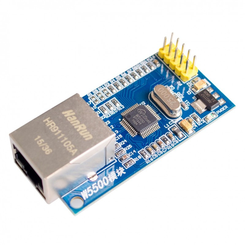 Купить W5500 Ethernet RJ45 LAN Shield модуль Arduino, цена 259.99 грн ...