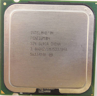 Процессор Intel Pentium 4 506 2.66GHz/1M/533 (SL8PL) s775, tray, цена ...