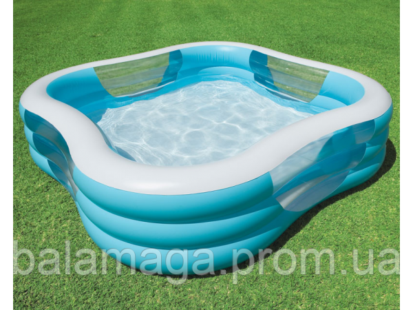 Купити Басейн надувний дитячий 229х229. Висота 56 см. Intex 57495, ціна ...