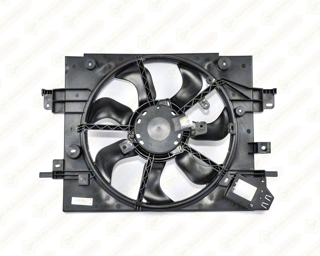 Вентилятор радиатора в диффузоре на Renault Duster I 11->17 1.5dCi+1 ...