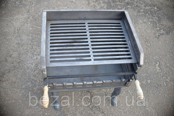 Мангал-гриль чугунный барбекю комплекс на ножках c плитой ku0095, цена ...