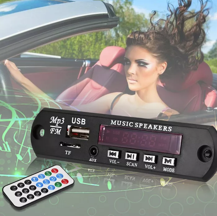 MP3 Плеер, Модуль, Декодер с Пультом (USB,SD,Fm) 12V — Купить Недорого ...
