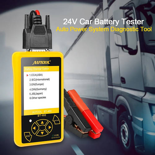 Тестер АКБ Autool BT460 аналізатор автомобільних акумуляторів (ID ...