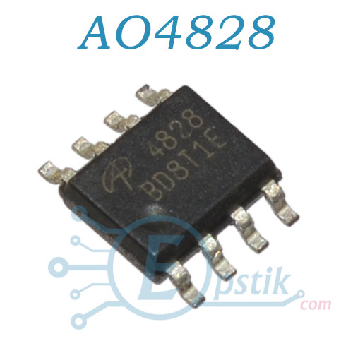 AO4828, MOSFET транзистор N канал, 60В, 4.5А, SOP8: продажа, цена в Гайвороне. Транзисторы от ...