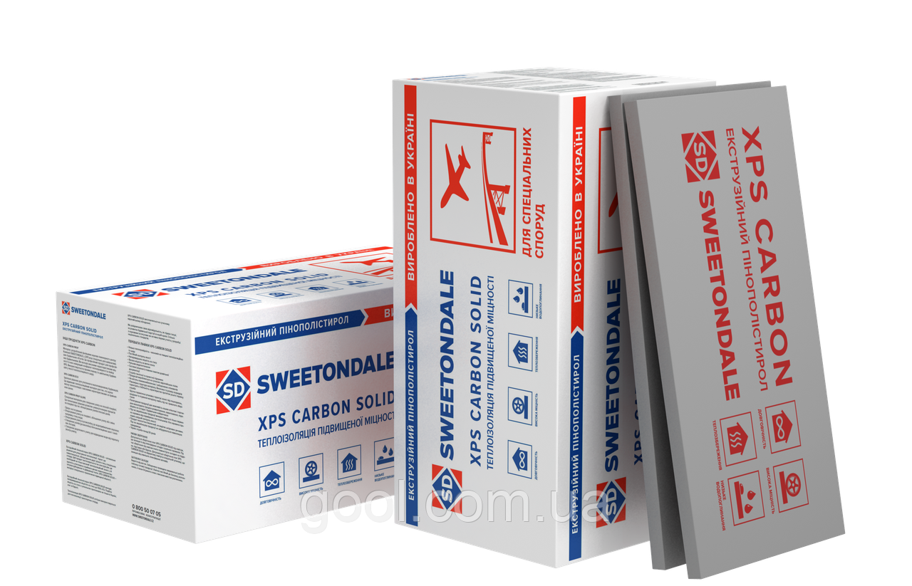 Sweetondale Carbon Eco 30 мм экструдированный пенополистирол ЭППС ...