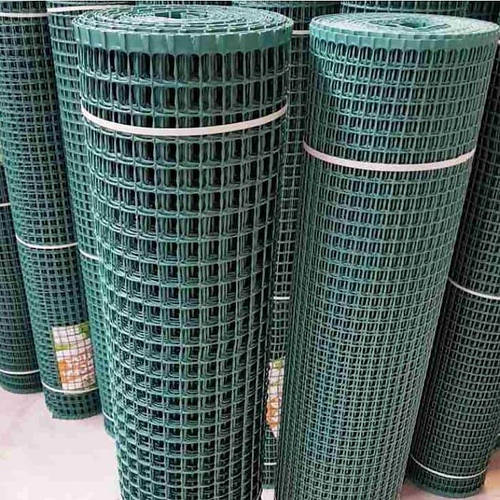 Прочная сетка пластиковая ("забор") 85x95 тёмно-зеленая. 1рулон 20 м.п ...