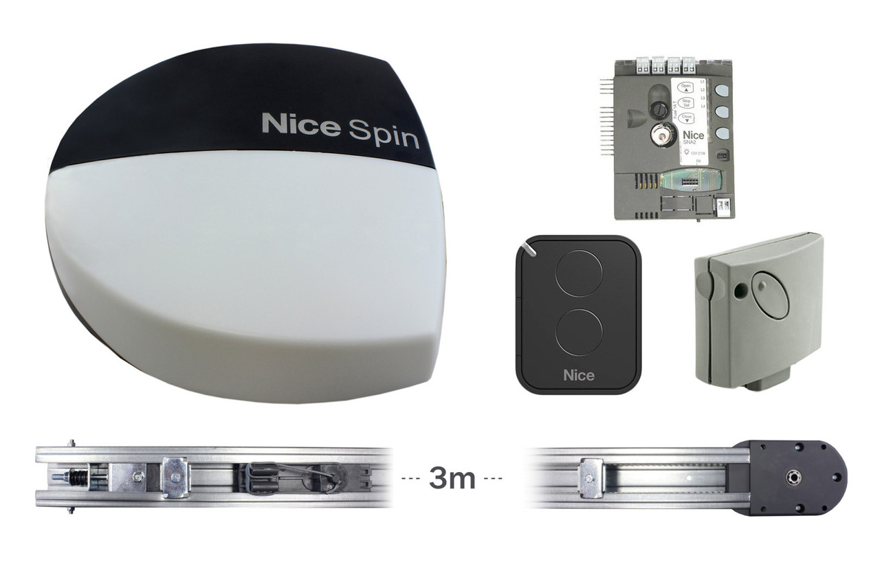 Автоматика для воріт NICE SPIN 21 KCE — купити за 172 €. Тисни!
