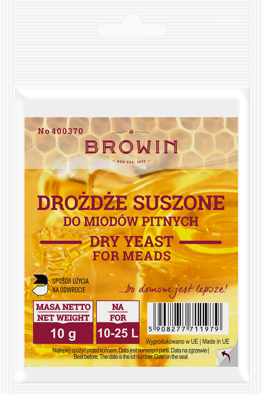 Купить Дрожжи для медовухи(Польша)., цена 68 грн — Prom.ua (ID#921256263)