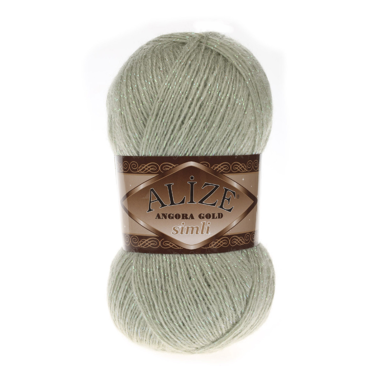 Alize ANGORA GOLD SIMLI (Ангора Голд Сімлі) № 267 оливковий (Вовняна ...