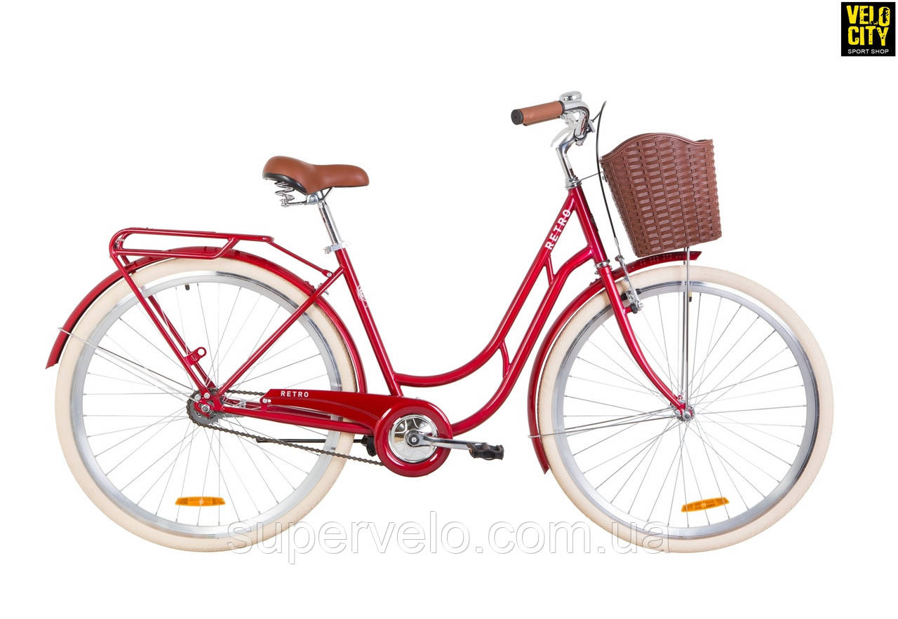 Купить Женский велосипед Dorozhnik Retro 28" 2022 в Украине от компании ...