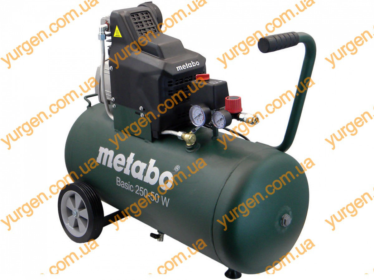 Купить Компрессор на 50 литров Metabo Basic 250-50 W, цена 9599 ...