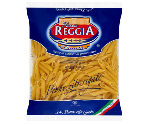 Купити Макарони Pasta Reggia penne ziti rigate 500 гр. Італія, ціна 49 ...