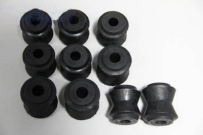 Втулки реактивних тяг Ваз 2101,2102, 2103,2104, 2105, 2106, 2107 гумові підкреслені (нивські ...