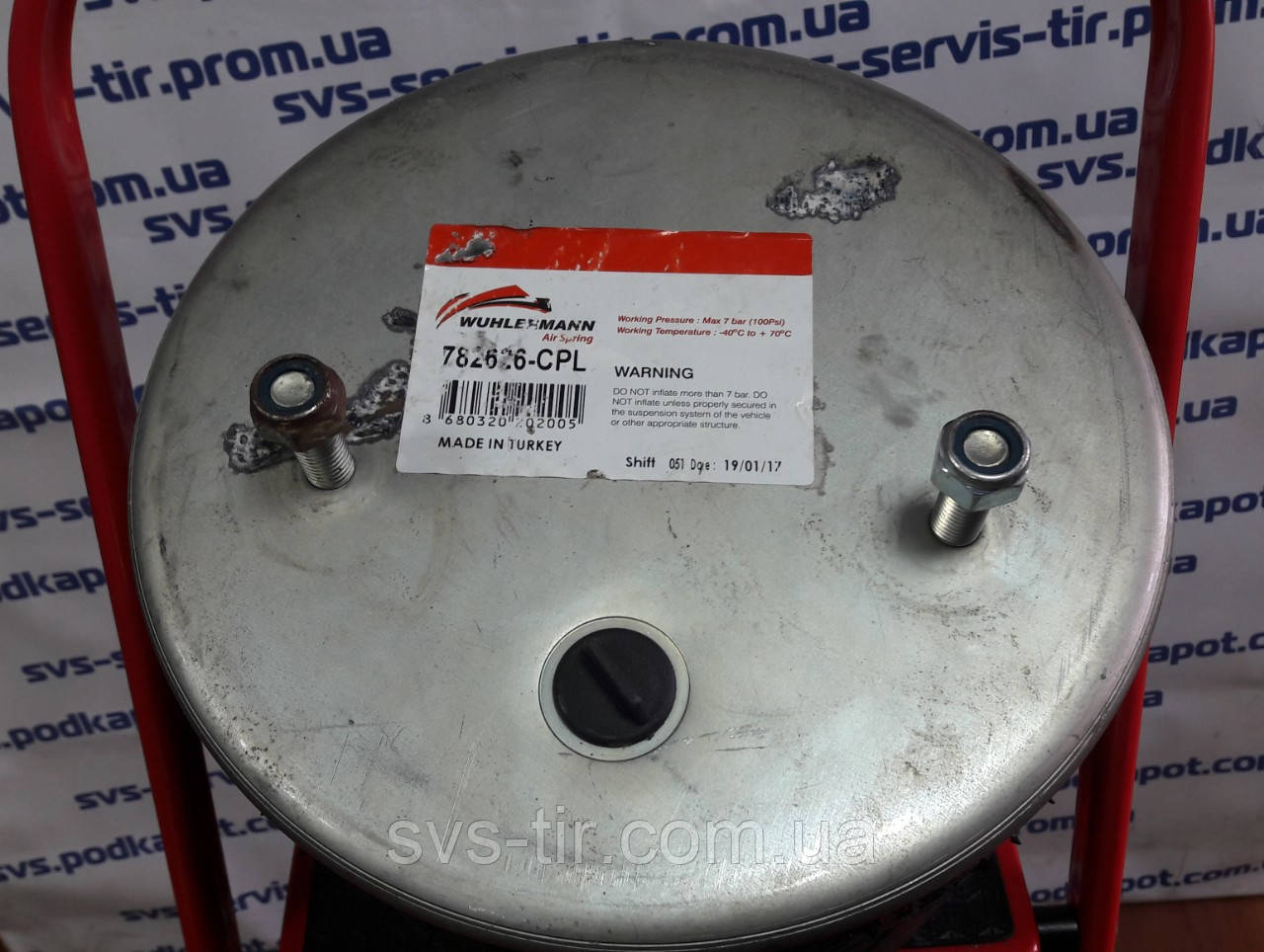 Купити Пневморесора WUHLERMANN 782626CPL (подушка) SAF 3.229.0039.00 зі ...