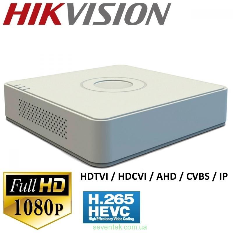 4-канальный Turbo HD Видеорегистратор Hikvision DS-7104HQHI-K1 — Купить ...
