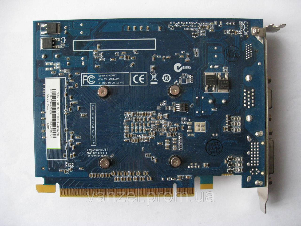 Видеокарта GeForce GT120 1GB DDR2 128-bit HDMI PCI-E, цена 550 грн ...