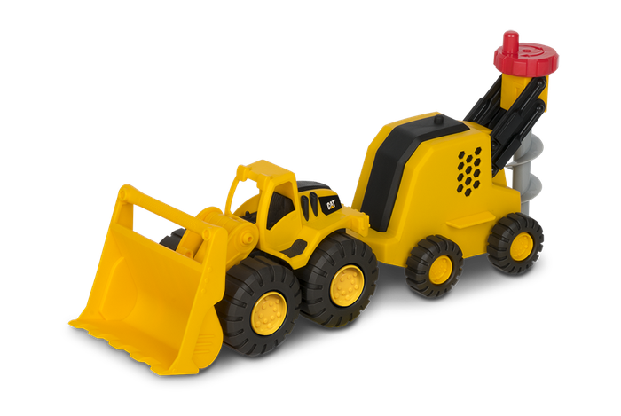 Минитрейлер Toy State Погрузчик и буровая установка 31 см (82093), цена ...