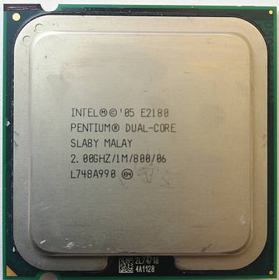 Процессор Intel Pentium Dual-Core E2140 1.60GHz/1M/800 (SLA3J) s775, tray, цена: 66 ₴, купить на ...