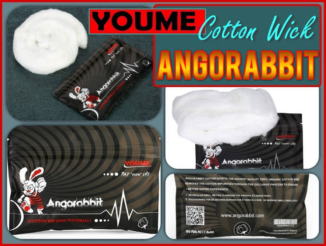 Купить Angorabbit Cotton Wick. Хлопок в форме фитиля. Оригинал от Youme., цена 167 грн — Prom.ua ...