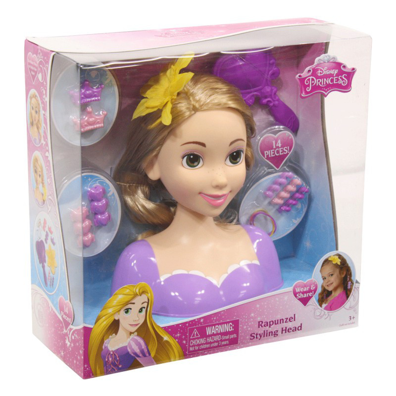 Disney Princess Rapunzel Styling Head Голова манекен Рапунцель для ...