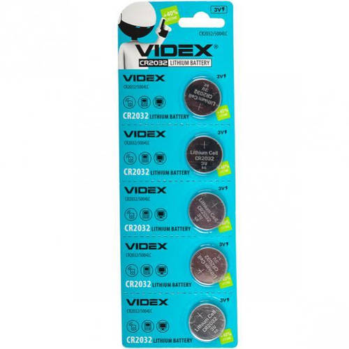 Купити БАТАРЕЙКА VIDEX «ТАБЛЕТКА» (Уп 20 шт.), ціна 323 ₴ - Prom.ua (ID ...