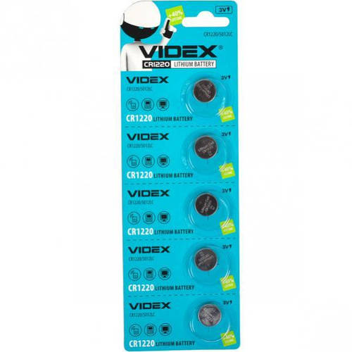 Купити БАТАРЕЙКА VIDEX «ТАБЛЕТКА» (уп 20 шт.), ціна 314 ₴ - Prom.ua (ID ...