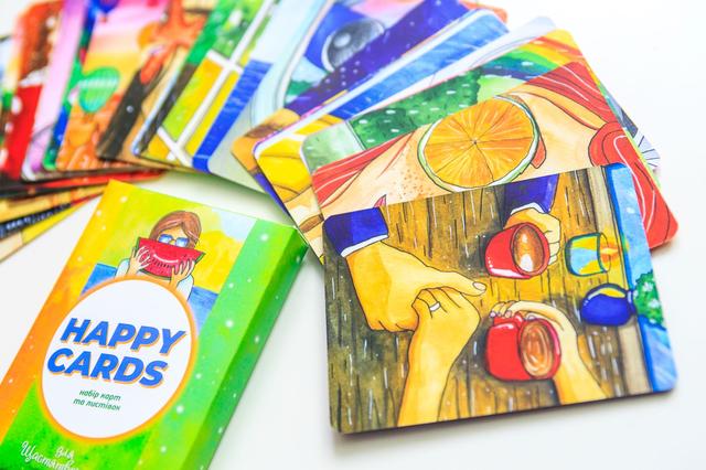 Метафоричні картки "Happy cards". Олена Таран, ціна: 480 ₴, купити на ...