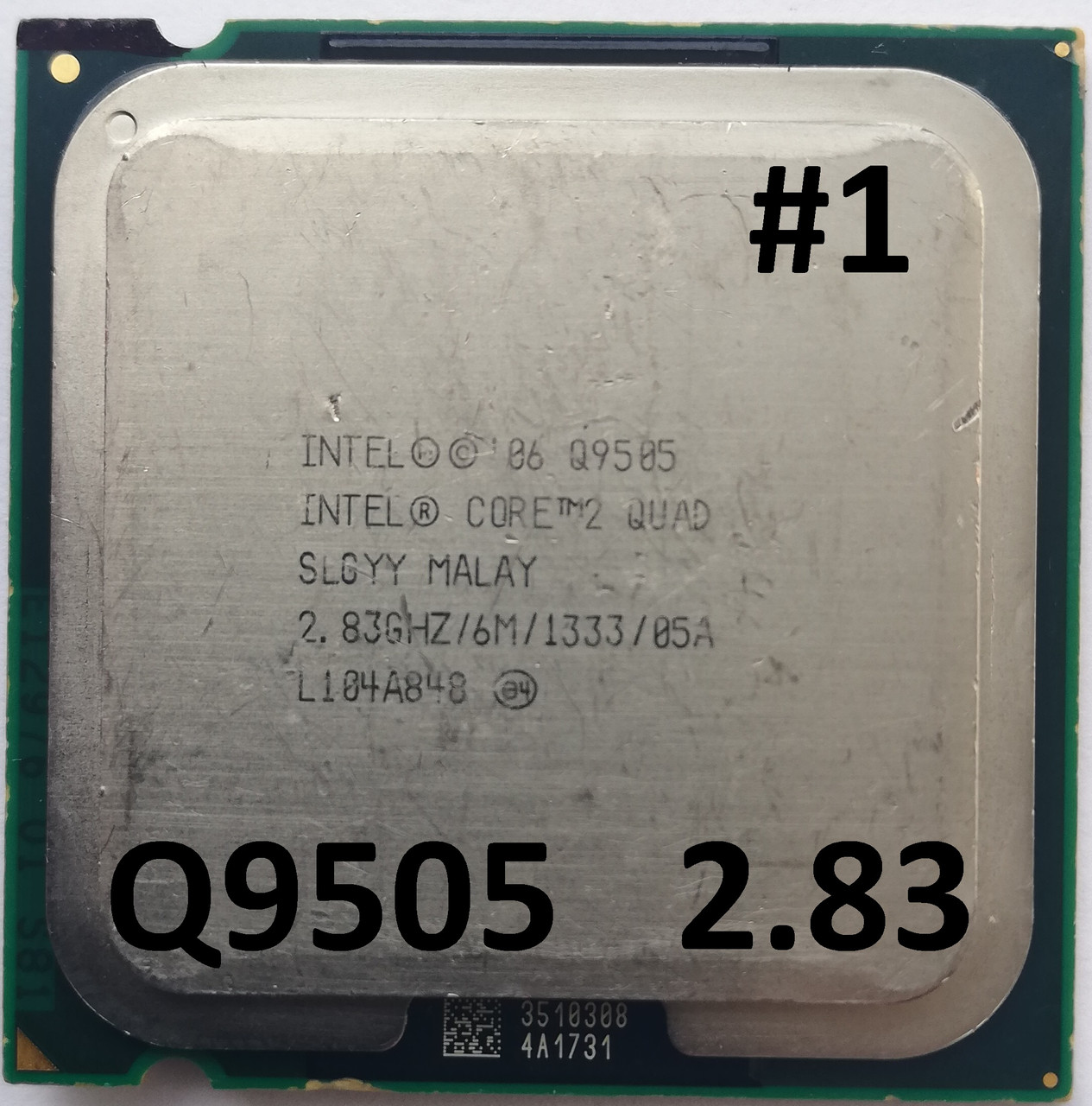 Процессор ЛОТ #1 Intel Core 2 Quad Q9505 SLGYY 2.83GHz 6M Cache 1333 ...