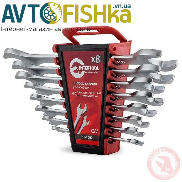 Набор Ключей Рожковых INTERTOOL — Купить Недорого на Bigl.ua (934981330)