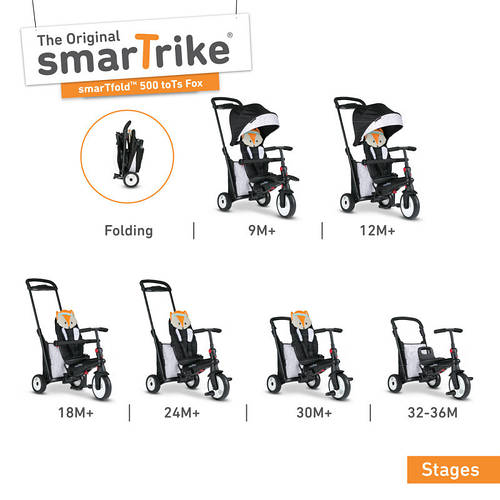 Купить Велосипед трехколесный Smart Trike SmarTfold 500 Tots 7 в 1 ...