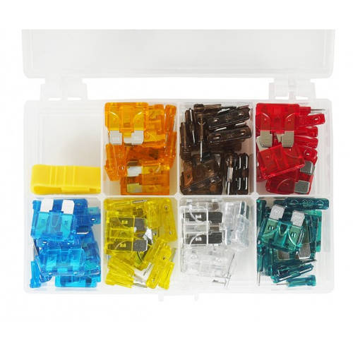 Комплект предохранителей автомобильных (мини) 106ед. JTC 2024, цена 520 ...