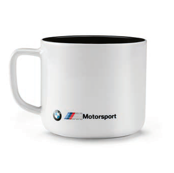 Оригінальна керамічна кружка BMW M Motorsport Mug, White / Black ...