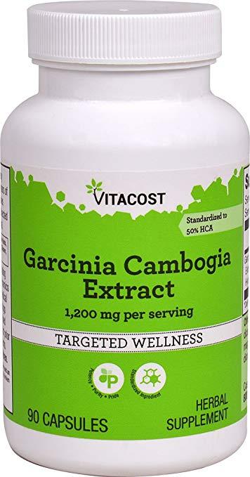 Vitacost экстракт Гарцинии ( Гарциния камбоджийская) для похудения 600 ...