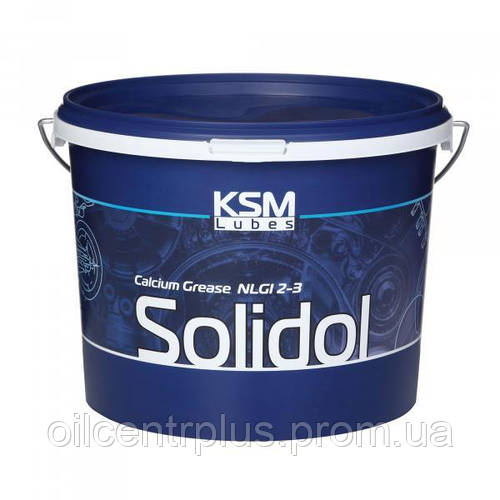 Смазка Солидол Ж ведро 4,5кг ГОСТ 1033-79 Мастило Солідол Ж Solidol ...