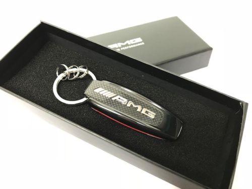 Оригинальный брелок Mercedes-Benz Key Ring, AMG, Black / Silver / Red ...