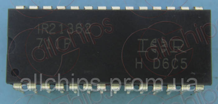 Купити Драйвер MOSFET/IGBT 3-х фазний IR IR21362 PDIP28, ціна 268.61 ...