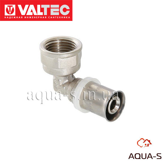 Угольник (пресс-фитинг) Valtec DN 20x3/4" переходной с внутренней резьбой VTm.252.N.002005 ...