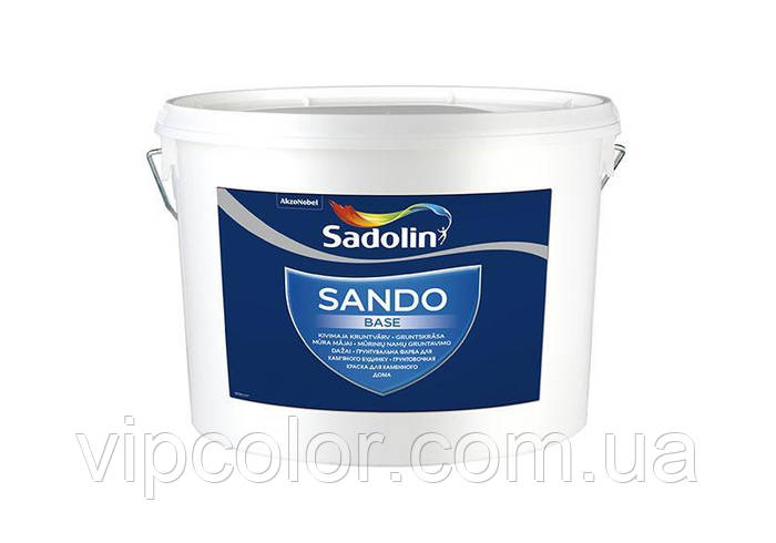 Sadolin SANDO BASE 10 л грунтувальна фарба для фасаду, Безбарвний, ціна ...