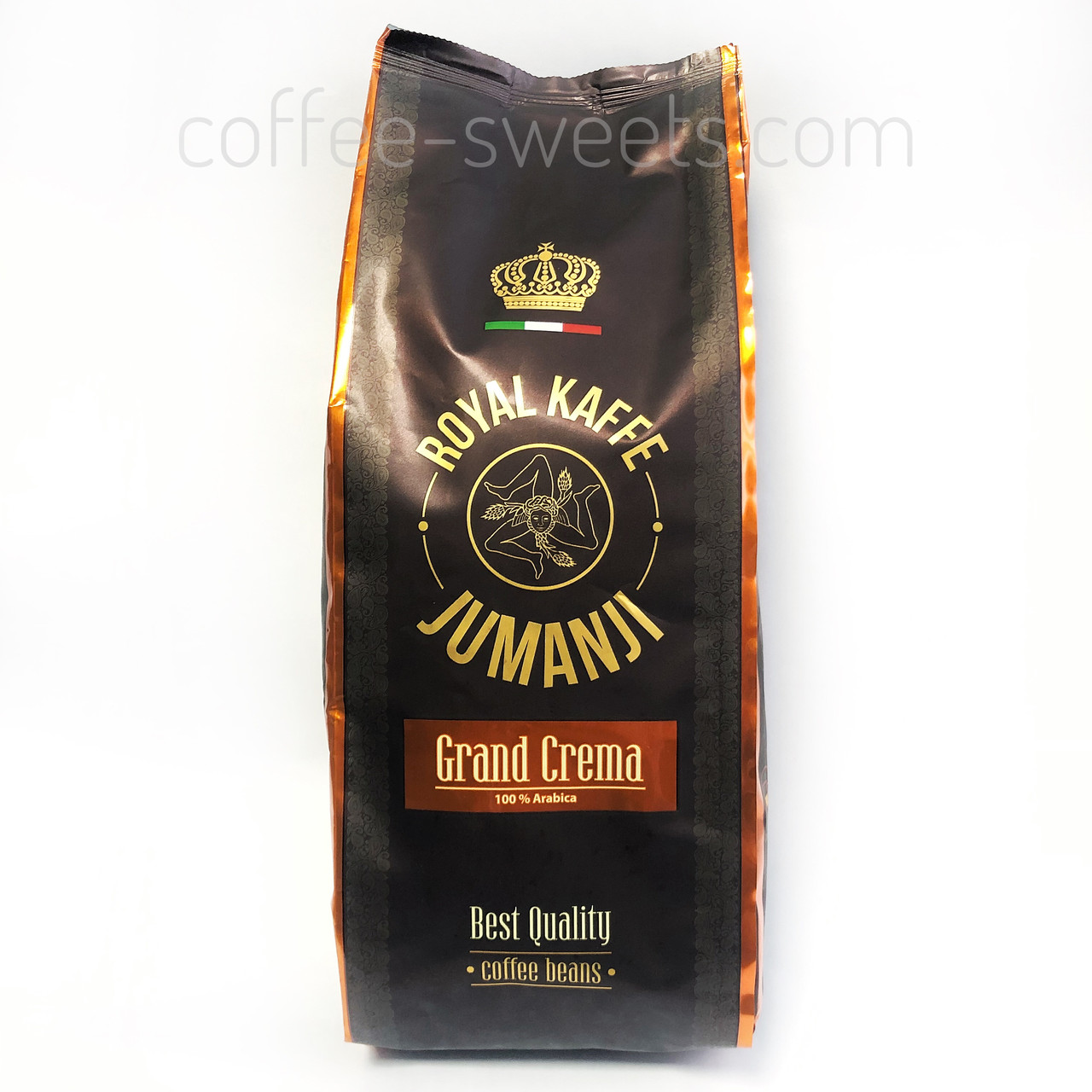 Кава зернова Jumanji Royal Kaffe Grand Crema 1kg, ціна 480 грн — Prom ...