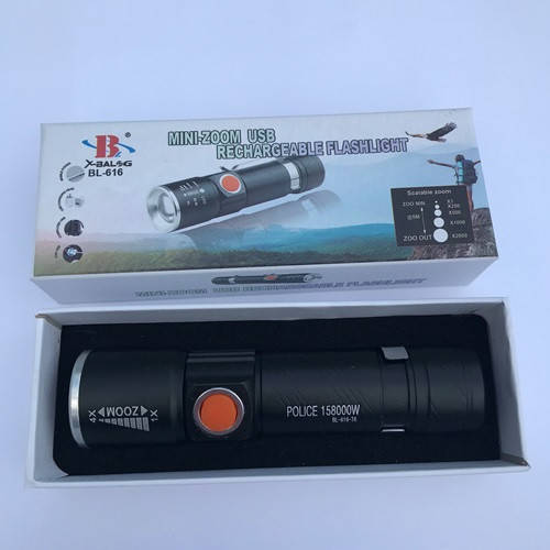 Ліхтарик ручної Police BL-616-T6 Zoom USB зарядка, ціна 389 грн — Prom.ua (ID#866856353)