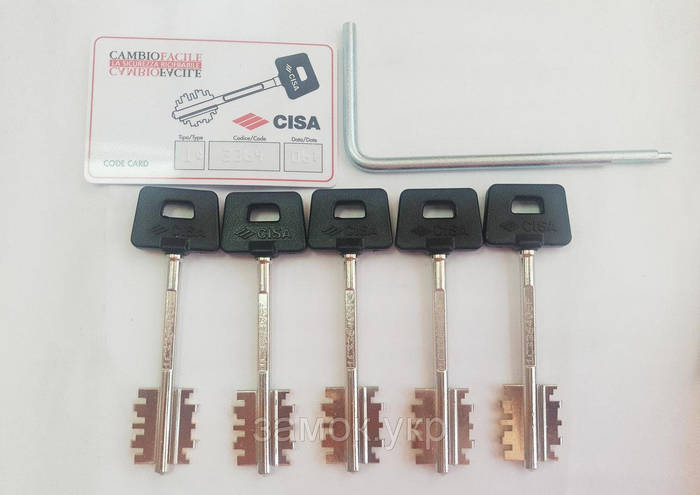 Купить Ключи для перекодировки Cisa 06520.61 (Италия), цена 1903 грн ...