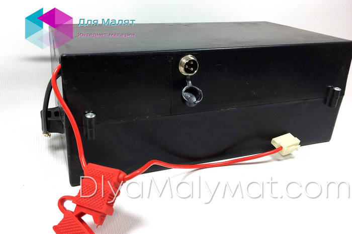 Комплект тяговых аккумуляторов 6DZM12 12V/12A в ящике для детского ...