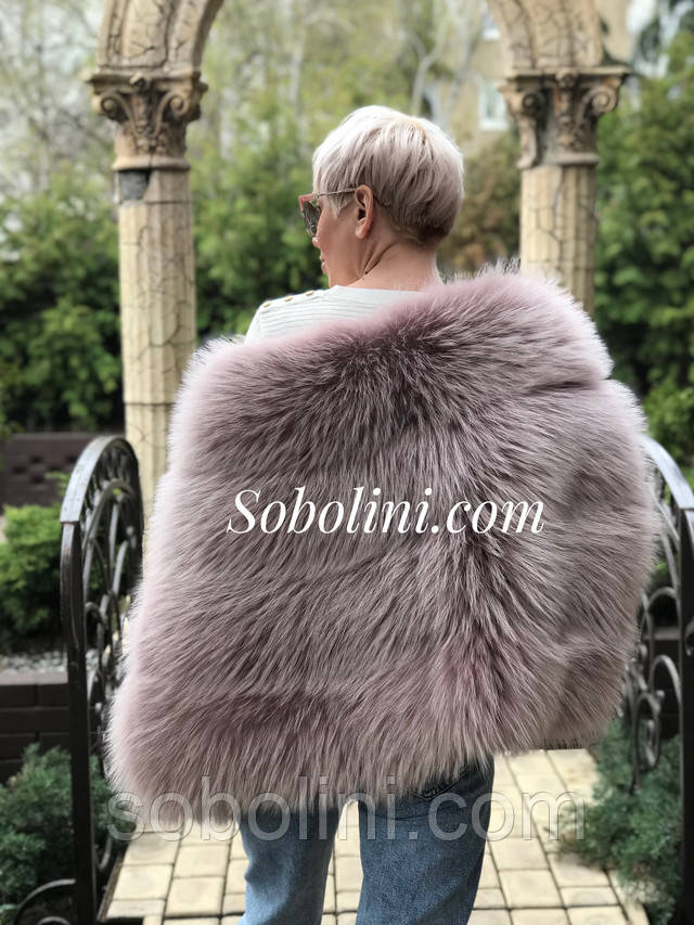 Палантин меховой из енота-альбиноса: продажа, цена в Киеве. Платки ...