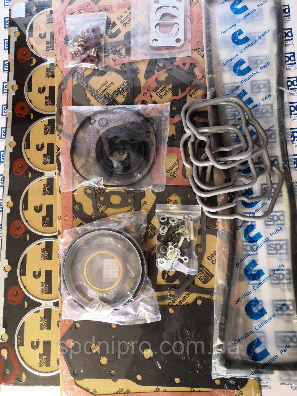 Набор верхних прокладок двигателя Каминс/Cummins 3802026, 3802243 ...