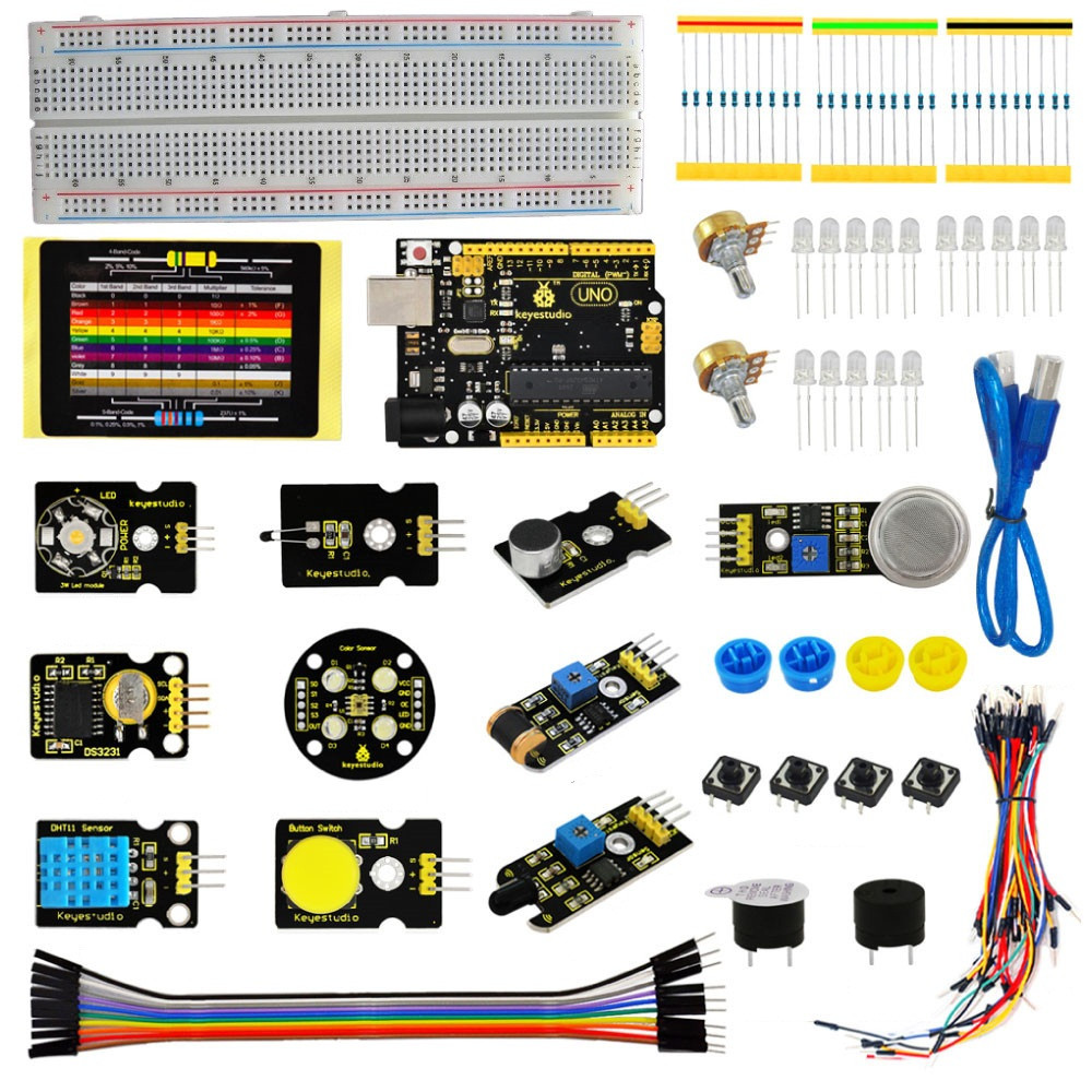 Замовити Набір DIY KIT Arduino Keyestudio Sensor Starter Kit - K3 ...